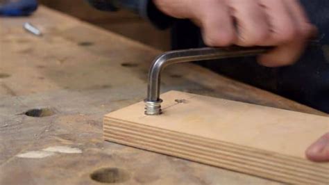 How To Install Threaded Inserts In Wood - 4 Easy Steps