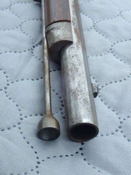 Civil War Dated 1863 Us Springfield 58 Caliber Muzzle Loader Rifle