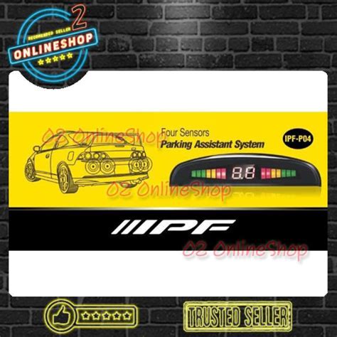 Promo Ipf Sensor Parkir 4 Titik Display Ipf P04 Sensor Mundur Suara