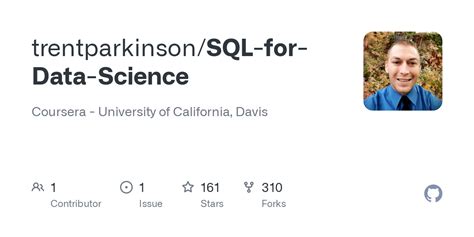 Github Trentparkinsonsql For Data Science Coursera University Of