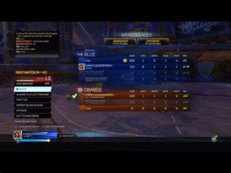 Rocket League Wins Match Youtube