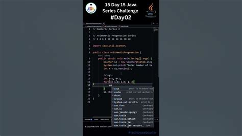 Day 2 Easy Arithmetic Progression Series In Java 15 Days Of Code