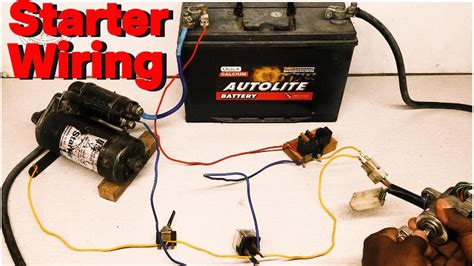 Starting System Circuit Youtube