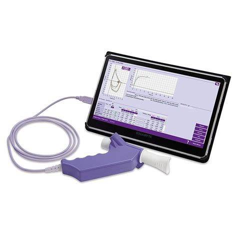 Ndd Easy On Pc Spirometer For Fvc Fvl Svc Mvv Provocation