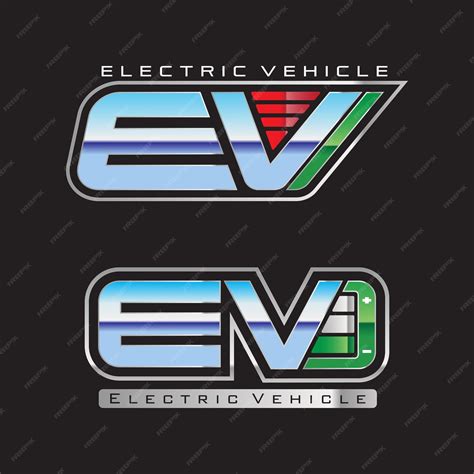 Premium Vector Ev Logo Electric Vehicle Icon Design For Car