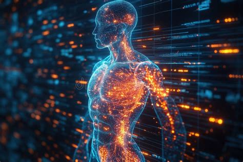 Human Anatomy Visualization With Data Representation And Digital