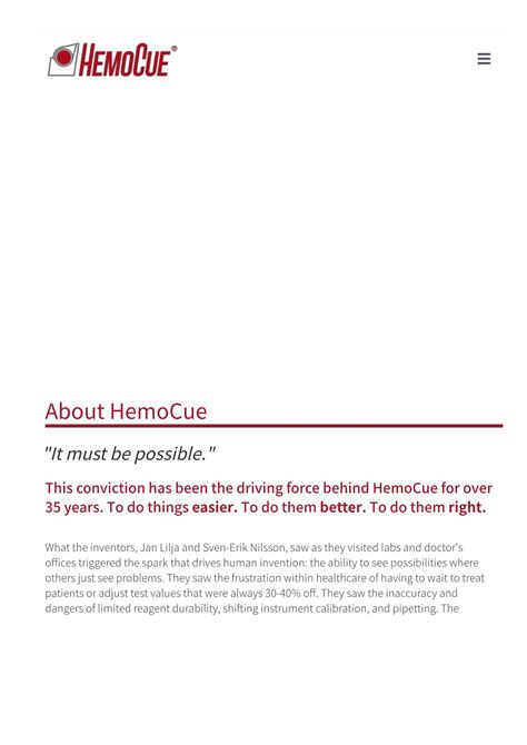 Microcuvette Hemocue01 Page 1 10 Flip Pdf Online Pubhtml5