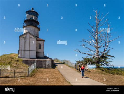 Illwaco Washington Usa Lighthouse Cape Disappointment State Park