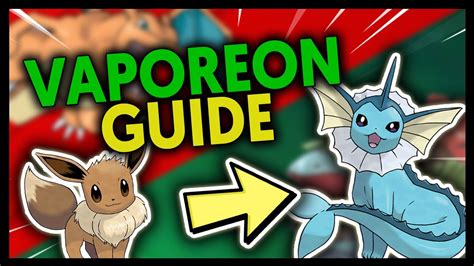 How Do You Evolve An Eevee Into A Vaporeon
