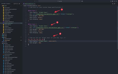 How To Add A Custom Font To Shopify How Commerce