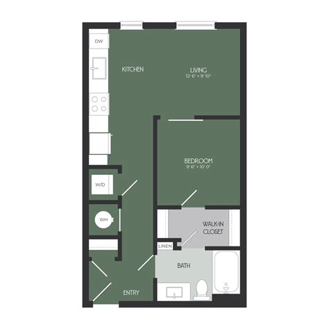 Floor Plans Studio 1 And 2 Bedrooms Novel Scotts Addition