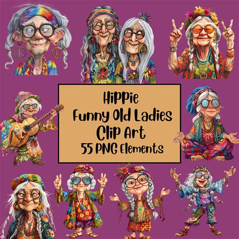 Funny Old Lady Clip Art