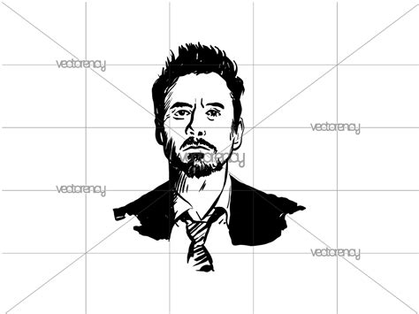 Robert Downey Jr Svg Vectorency
