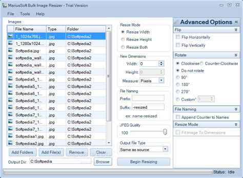 Bulk Image Resizer Softpedia