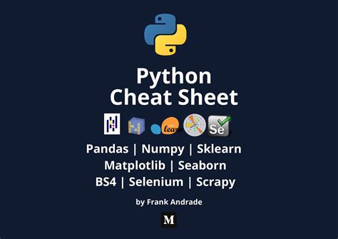Việt Nguyễn Ai Python Cheatsheet Cho Các Thư Viện Phổ Facebook
