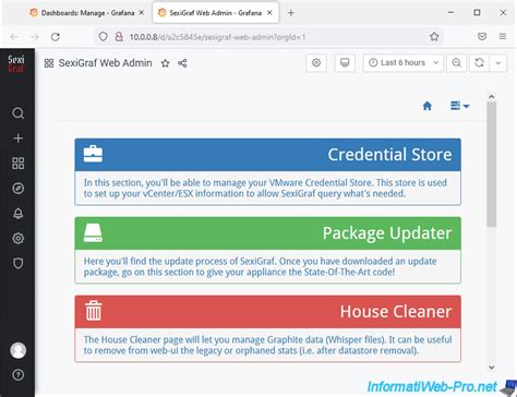 Deploy Sexigraf On Vmware Vsphere 67 To Generate Graphics For Your