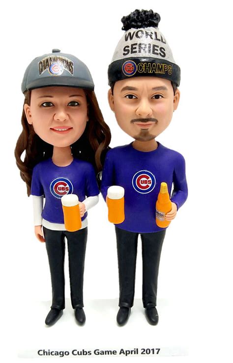 Custom Bobbleheads Chicago Cubs Themed Bobble Head Dolls B9604 12900 Wowbobble Your