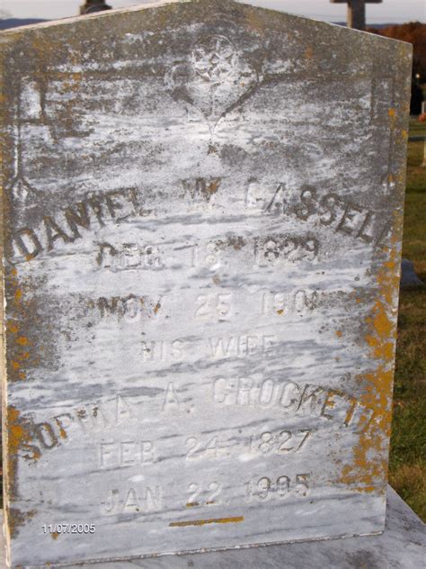 Daniel Wythe Cassell 1829 1901 Find A Grave Memorial