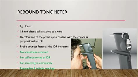 Tonometry And Its Basic Principles In Ophthalmology Pptx