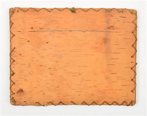 Sold Price 2 Adirondack Style Birch Bark Framesphotographs