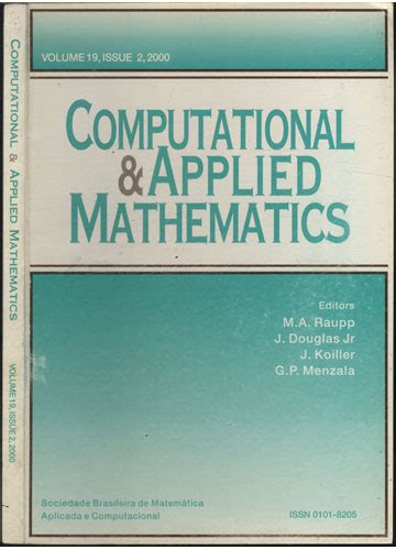 Sebo Do Messias Livro Computational And Applied Mathematics Volume 19