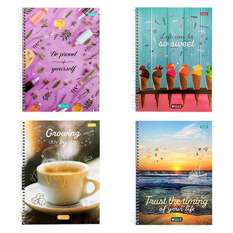 Caderno 01x1 Capa Dura 80fls Foroni Like It C4