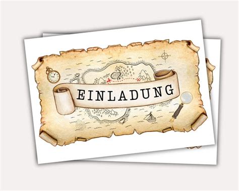 Treasure Hunt Invitation Card Printable Pdf Download Scavenger Hunt
