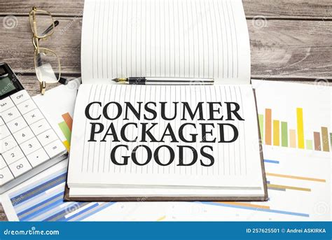 Cpg Consumer Packaged Goods Words On Notepad And Charts Stock Image Image Of Cyberspace