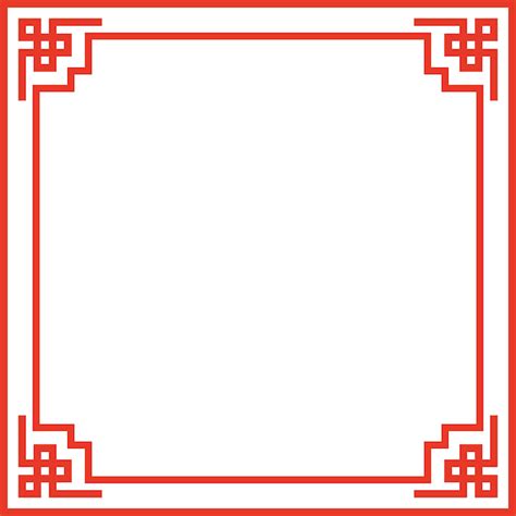 Premium Vector Chinese Frame Element For Traditional Design Concept