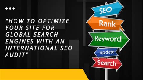 How To Audit Your International Seo Sakshi Infoway Pvt Ltd Posted