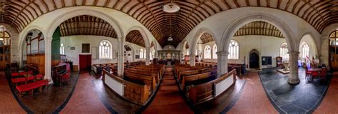 St Enoder Church The Nave 360 Panorama 360cities