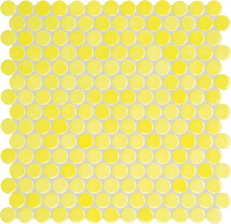 Loop Lemon Yellow Loop Pool Mosaics