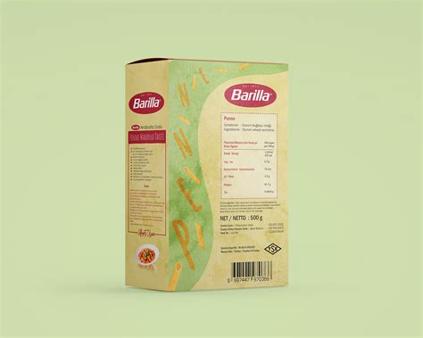 Barilla Pasta Package Design Behance