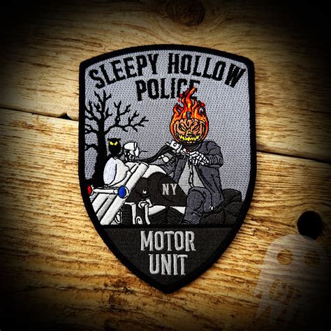 Motor Unit Sleepy Hollow Ny Police Department Motor Unit Patch Aut