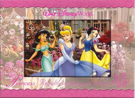 My Favorite Disney Postcards Pull Tab Princess