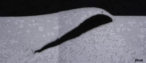 Layer Of Eutectic Structure Covering The Defect 25x Download