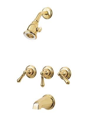 Price Pfister Repair Parts For Three Handle Tub Shower Series
