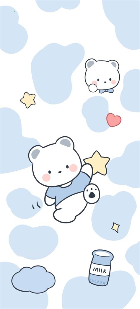 Đán Nhi Adlı Kullanıcının Phone Wallpaper Panosundaki Pin Şirin çizim