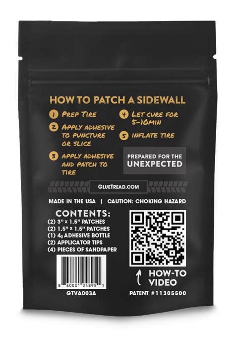 External Patch Kit Gluetread Australia