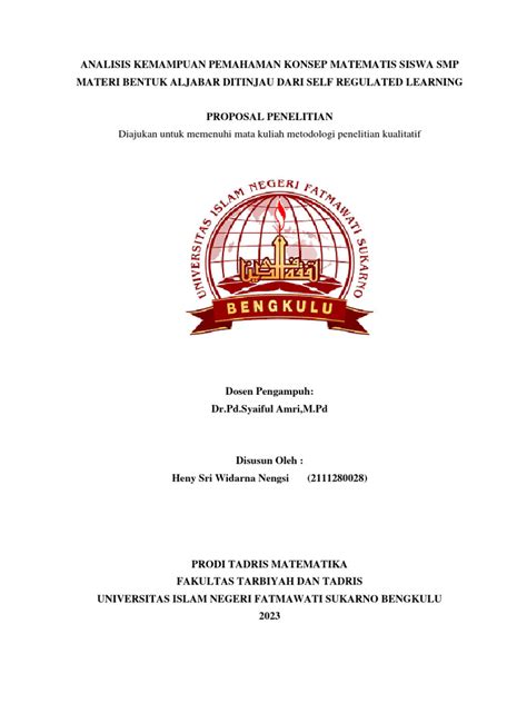 Proposal Penelitian Kualitatif Heny Pdf