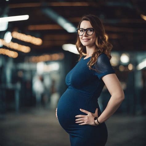 Pregnant Nerdy Girl By Darththeo On Deviantart