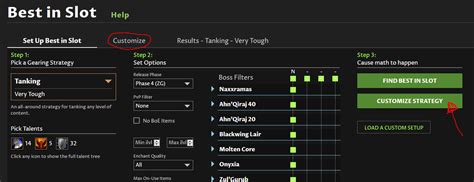 Wow Classic Set Custom Stat Thresholds Tutorials Ask Mr Robot