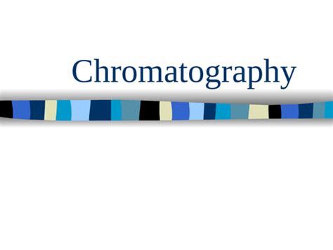 Powerpoint On Paper Chromatography And Calculating Rf Values Teaching Resources