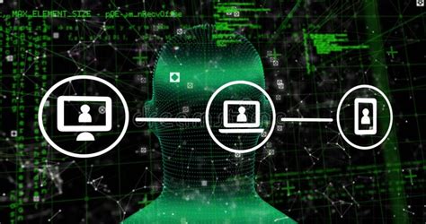 Animation Of Computer Laptop Phone Forming Flow Chart Human Face