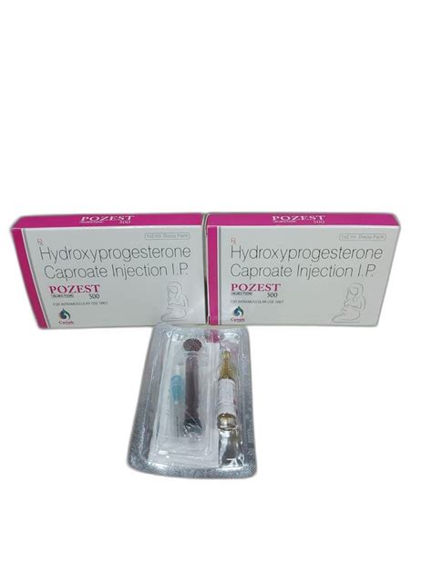 Allopathic Hydroxyprogesterone Caproate Injection Packaging Type Vial