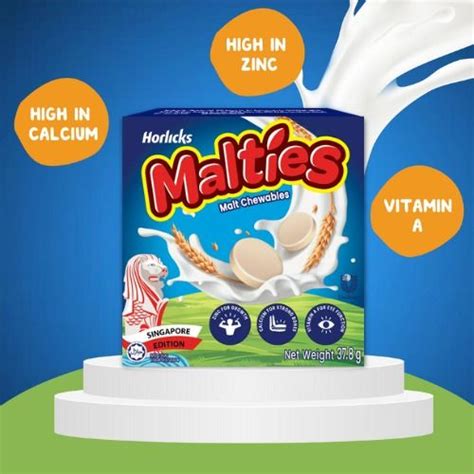 Carton Sale Horlicks Malties Malt Candy 378g X 24 Boxes Food