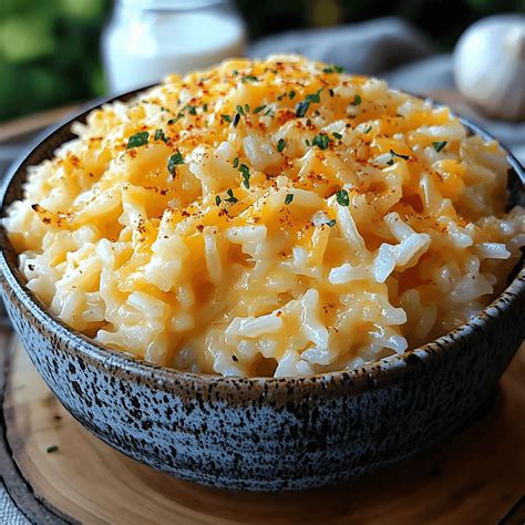 Ultimate Creamy Cheesy Rice Tasty With Lara
