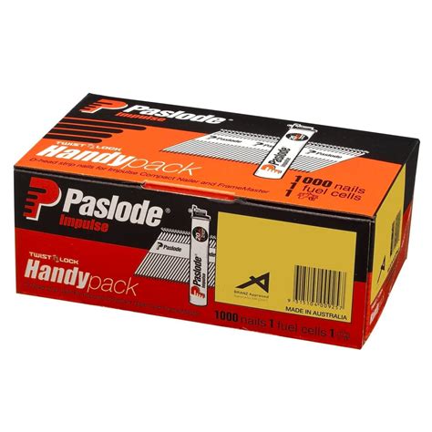 Paslode Impulse 90 X 315mm Hdg D Head Nail 1000 Pack Bunnings New