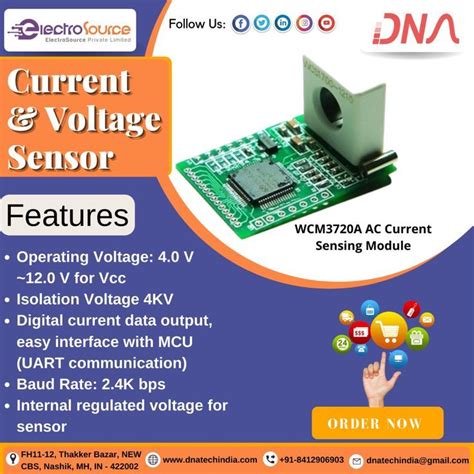 Current And Voltage Sensor Wcm3720a Ac Current Sensing Module Sensor Currentsensor