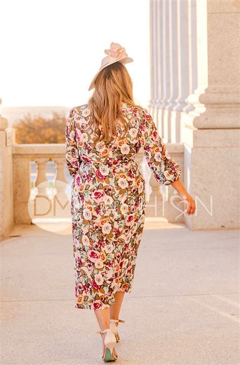 Eloise Kentucky Derby Floral Dress Dm Exclusive Final Sale Dm Fashion